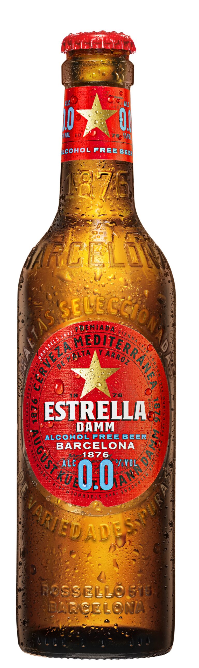 Estrella DAMM šviesus nealkoholinis alus 0,33l - Balmerk Lithuania